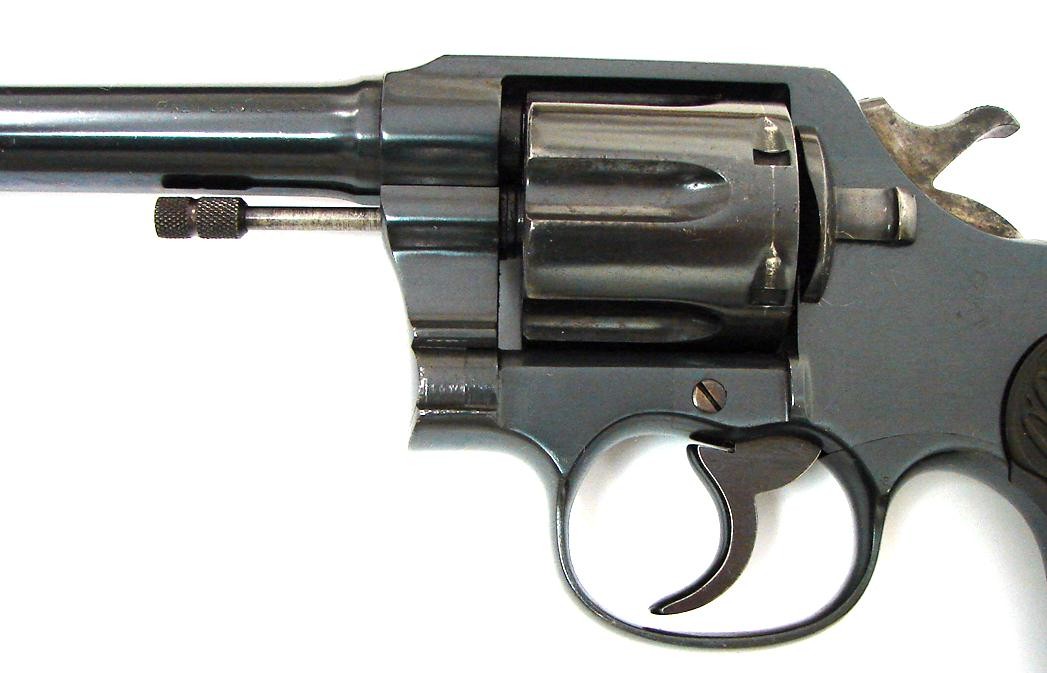 Colt New Service .44-40 caliber revolver. Manufactured approximately ...