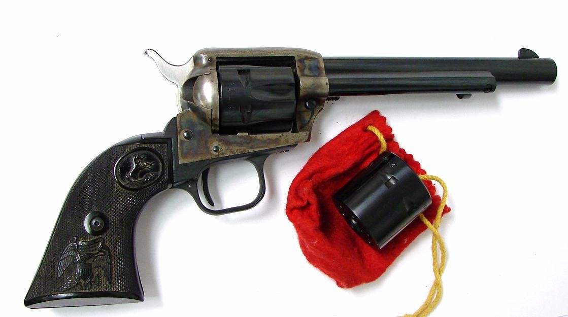 Colt Peacemaker .22 LR/WMR Combo caliber revolver. 6 model with dual ...