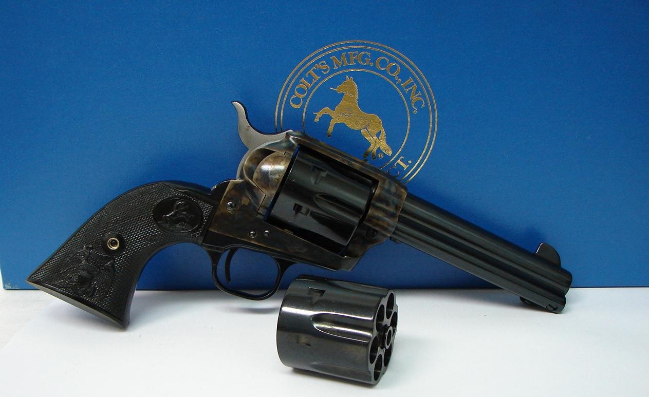 Colt Single Action .45 LC & ACP caliber revolver. 3rd Generation custom ...
