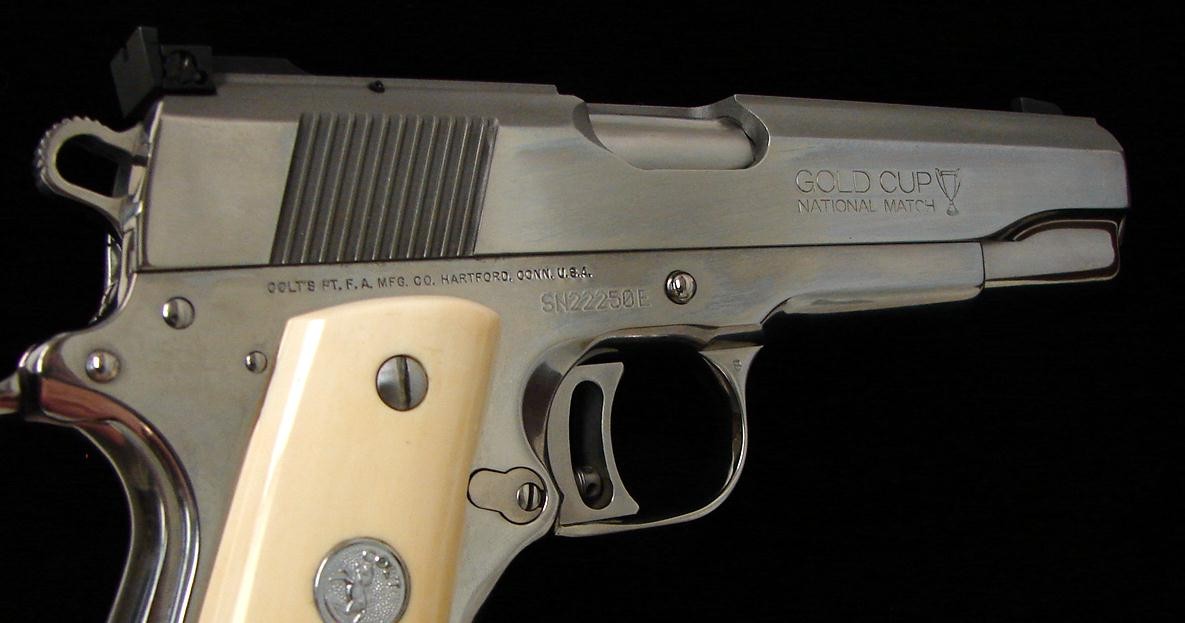 Colt Gold Cup National Match .45 ACP caliber pistol. Rare ultimate ...