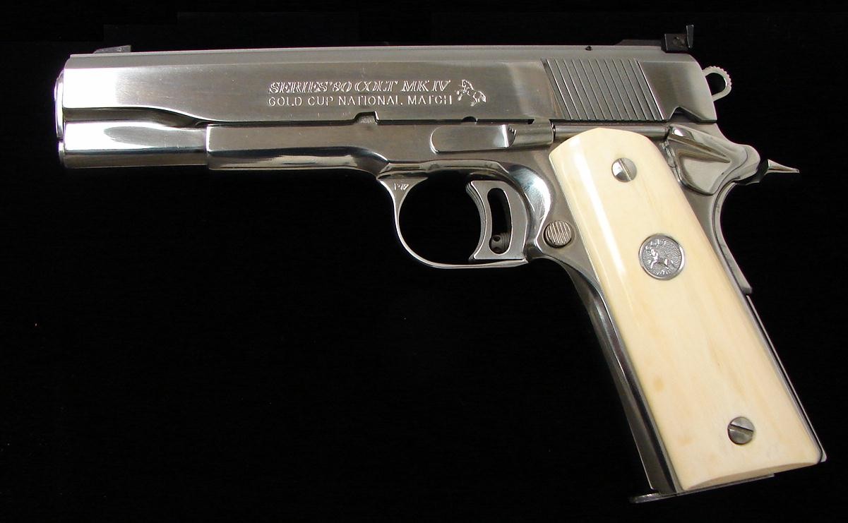Colt Gold Cup National Match .45 ACP caliber pistol. Rare ultimate ...