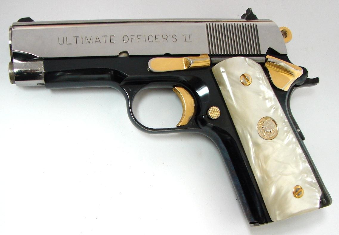 Colt Officers ACP .45 ACP caliber pistol. Rare "Ultimate Officers II ...