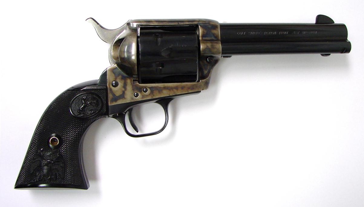 Colt Single Action .357 Magnum caliber revolver. 2nd Generation 4 3/4 ...