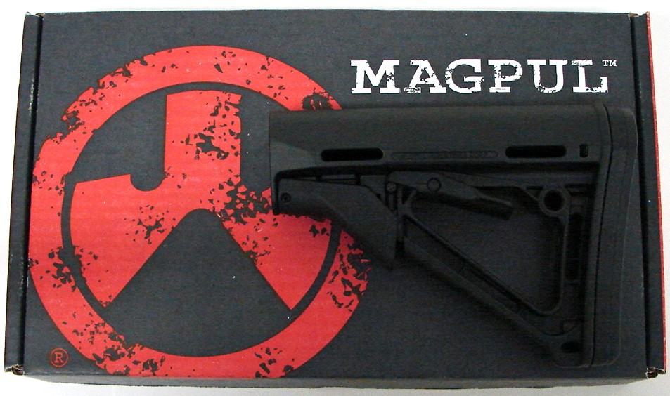 Magpul CTR Carbine Commercial stock in black. Designed for light, fast ...