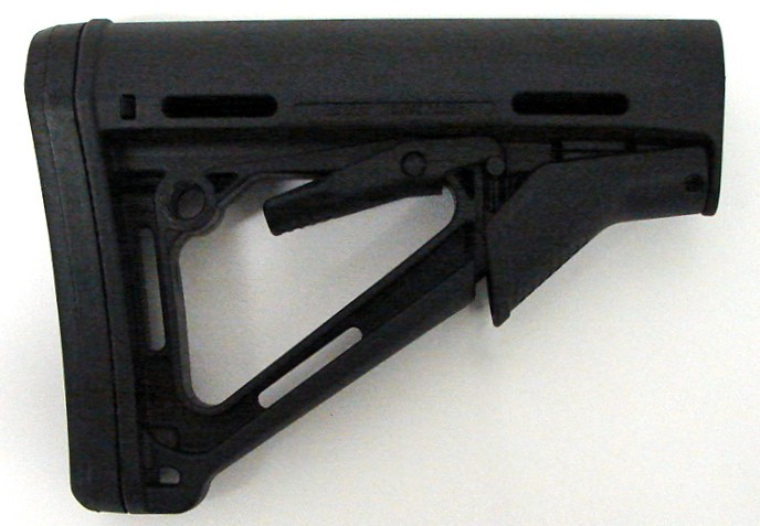 Magpul CTR Carbine Commercial stock in black. Designed for light, fast ...