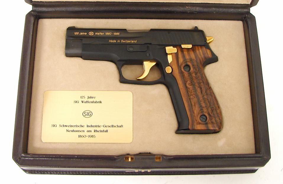 Sig Sauer P226 9mm para caliber pistol. 125th anniversary special ...