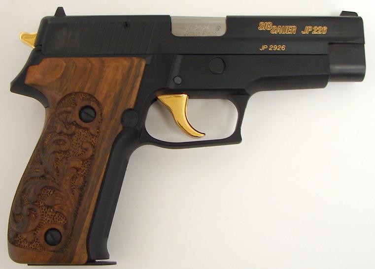 Sig Sauer P226 9mm para caliber pistol. 125th anniversary special ...