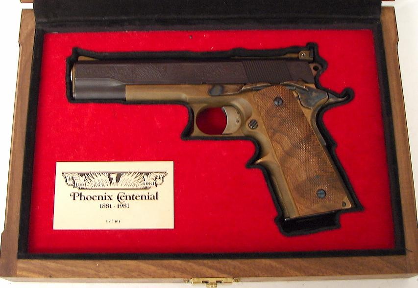 Safari Arms 1911 .45ACP caliber pistol. Phoenix, AZ centennial ...