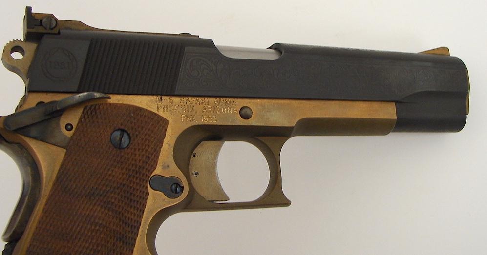 Safari Arms 1911 .45ACP caliber pistol. Phoenix, AZ centennial ...