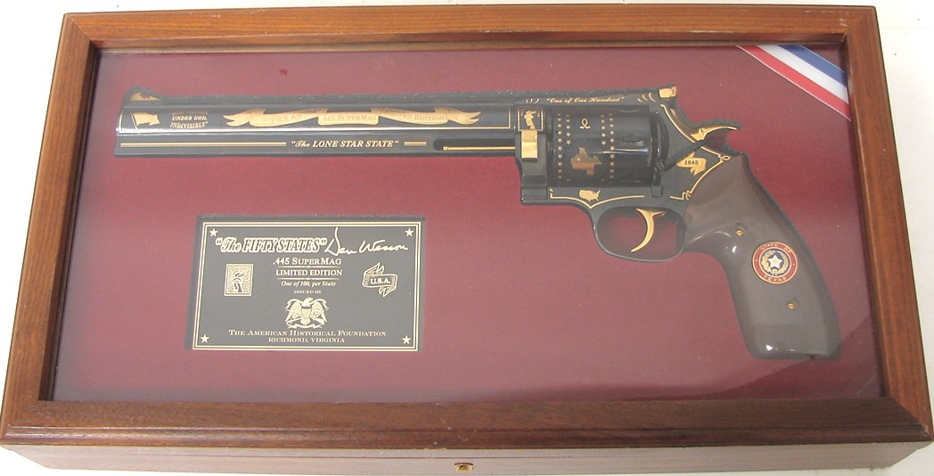 American Historical Foundation Texas Limited Edition Dan Wesson Lone ...