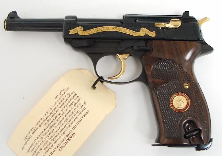 American Historical Found Erwin Rommel 9 MM Luger caliber commemorative ...