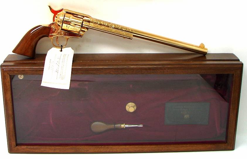 "A Golden Tribute to Sam Colt" Buntline 45 LC caliber commemorative ...