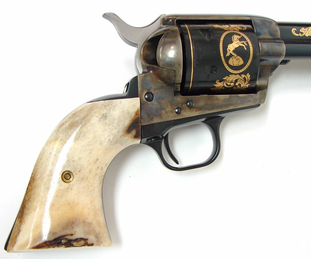 Winchester/Colt Commemorative .44-40 caliber revolver. 1984 issue of ...