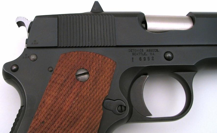 Detonics Combat Master .45 ACP caliber pistol. Mark 1 with British ...