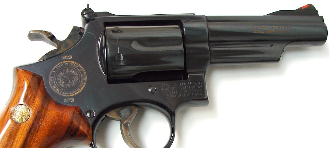 Texas Ranger commemorative Smith & Wesson 19-3 .357 Mag caliber ...