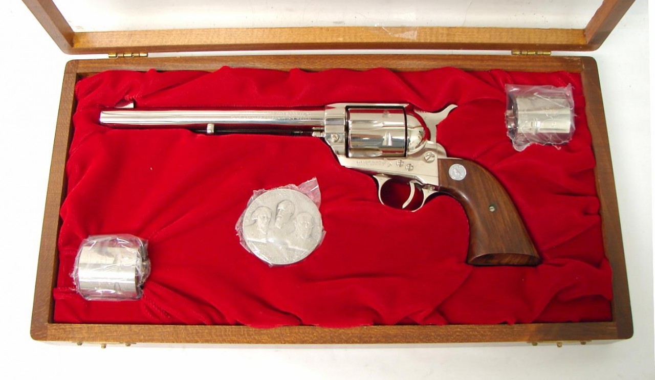 Pony Express commemorative. Colt Pony Express Presentation single ...