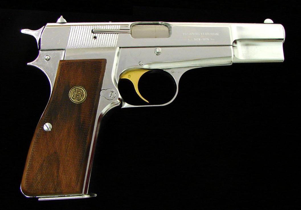 1878-1978 Centennial Edition Browning Hi Power 9mm Para caliber pistol ...