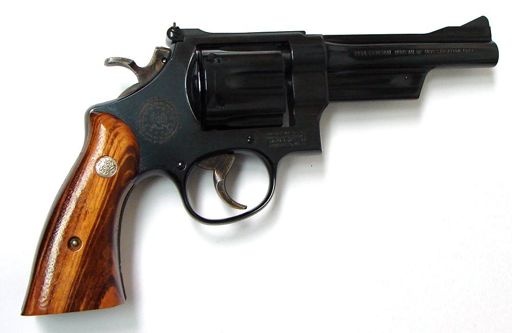 FBI Commemorative. Rare Smith & Wesson .357 Magnum caliber revolver ...