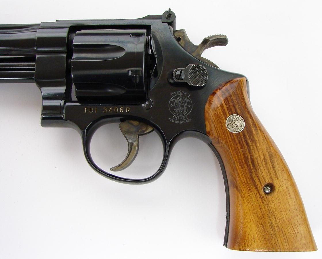 FBI Commemorative Smith & Wesson 27-3 .357 Magnum caliber revolver ...