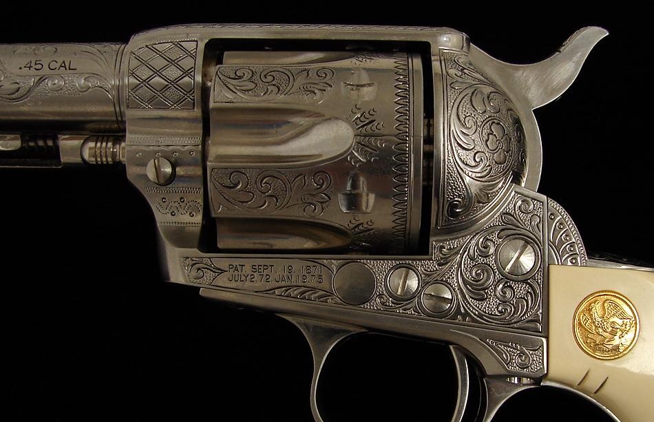 George S. Patton commemorative replica Colt Single Action by Franklin ...