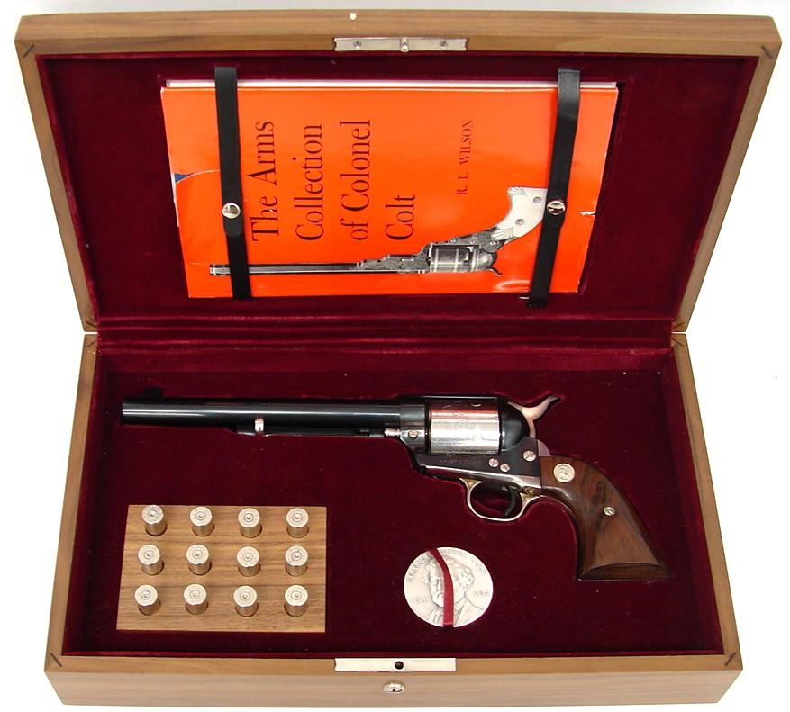 Colonel Sam Colt Sesquicentennial .45 LC caliber Colt Single Action ...