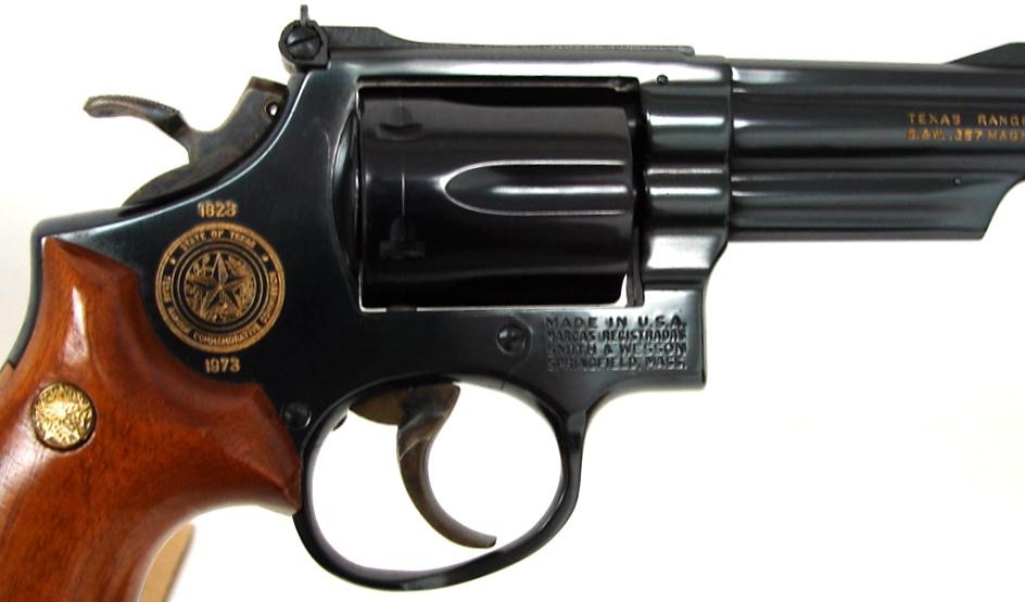 Texas Ranger .357 Magnum caliber Smith & Wesson 19-3 commemorative 4 ...