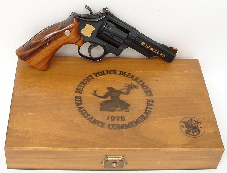Detroit Police Department .357 Magnum caliber Smith & Wesson 19-4 ...