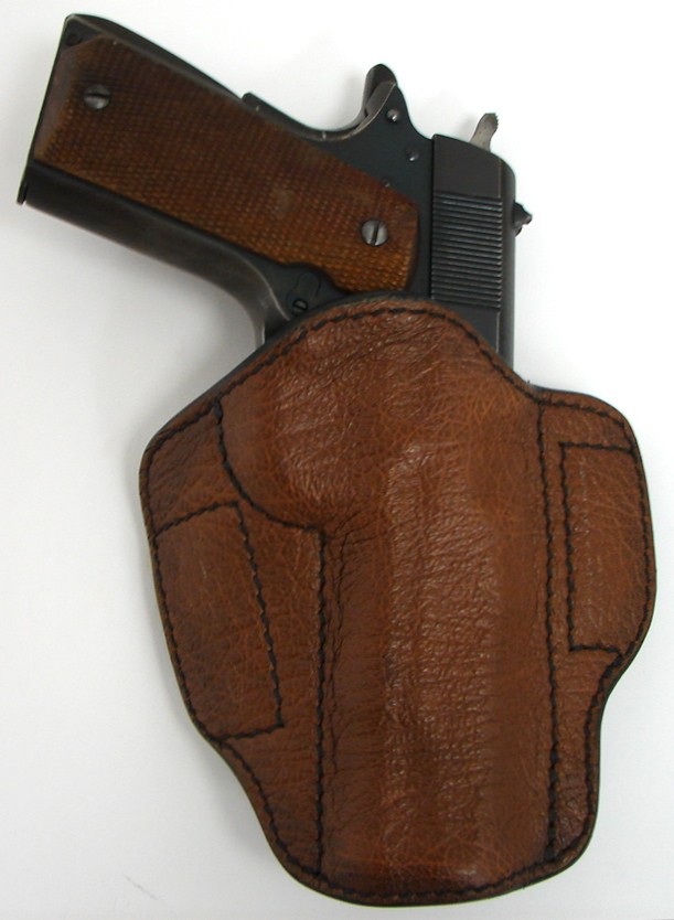 Custom Badger Skin holster. Hand made premium grade pancake concealment ...