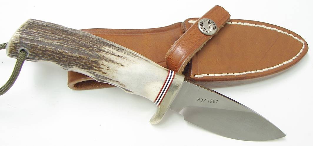 Randall model 11-3 1/4 knife. Excellent condition. 3 1/4" blade. Stag ...