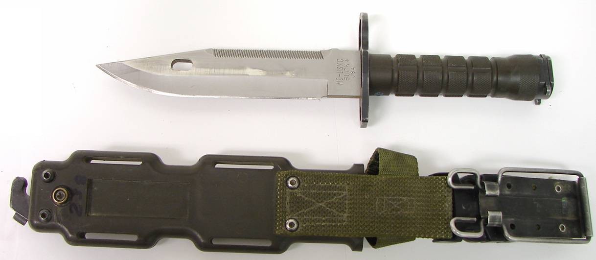 Buck M9 Bayonet made 1991 for USMC. Made on a contract of only 5000 ...