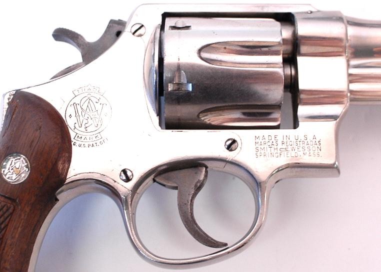 Texas State Trooper S&W 38-44 Heavy Duty revolver and Sam Brown outfit ...