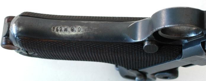 German Artillery Luger 9mm caliber pistol model 1914 dated 1916. Fine ...