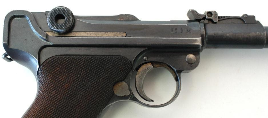 German Artillery Luger 9mm caliber pistol model 1914 dated 1916. Fine ...