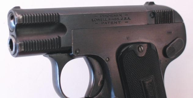 Phoenix .25 Auto caliber pistol Mfg Lowell Mass. (Not Belgian made ...