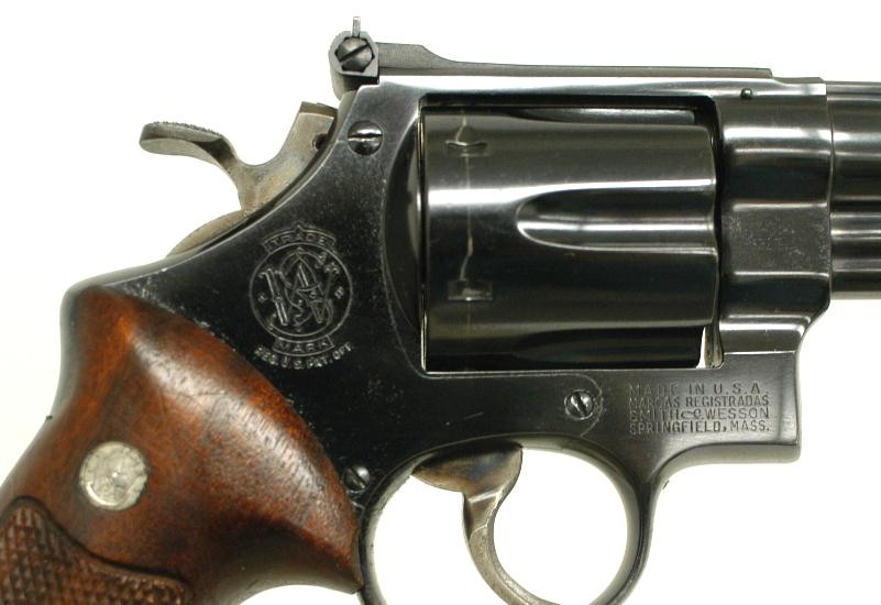 Smith & Wesson Pre-29 .44 Magnum caliber 5-screw revolver. Factory re ...