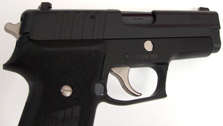 Sig-Sauer P245 .45 ACP caliber pistol. Scarce discontinued model in ...