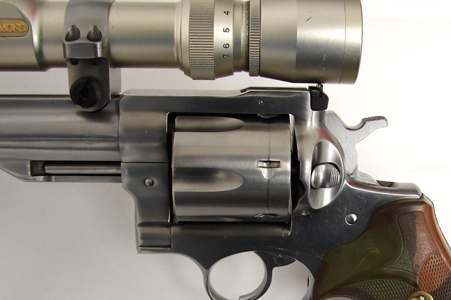 Ruger Redhawk .44 Magnum caliber revolver. 7 1/2 stainless model with ...