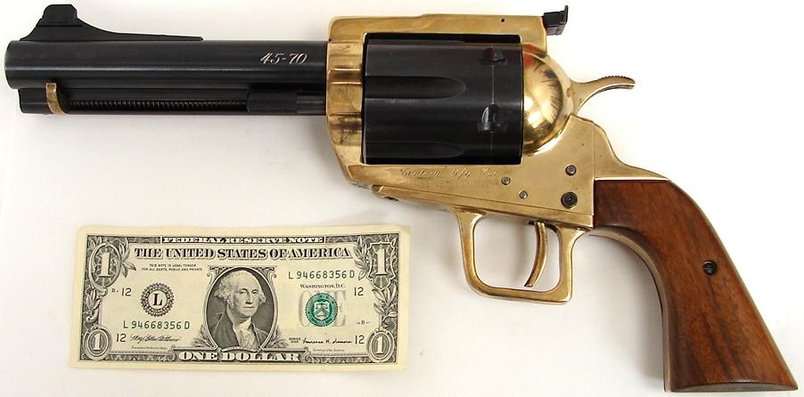 Century Manufacturing 100 .45-70 caliber revolver. Rare large frame ...