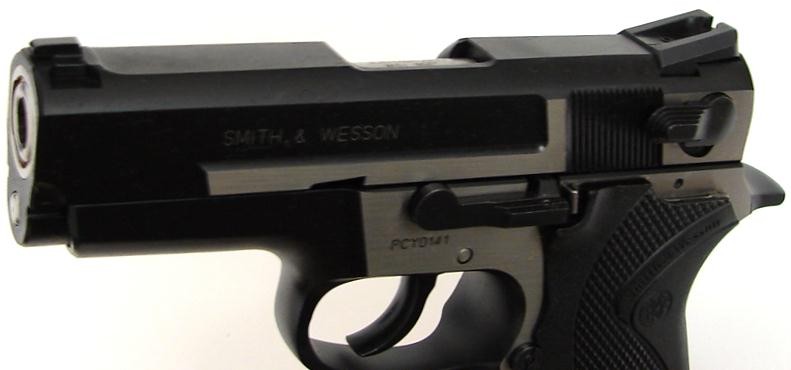 Smith & Wesson 3566PC .356 TSW caliber pistol. Performance Center model ...