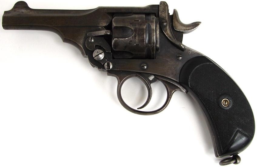 Webley & Scott Mark III .455 Webley caliber revolver. Rare military ...