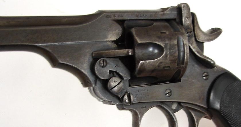 Webley & Scott Mark III .455 Webley caliber revolver. Rare military ...