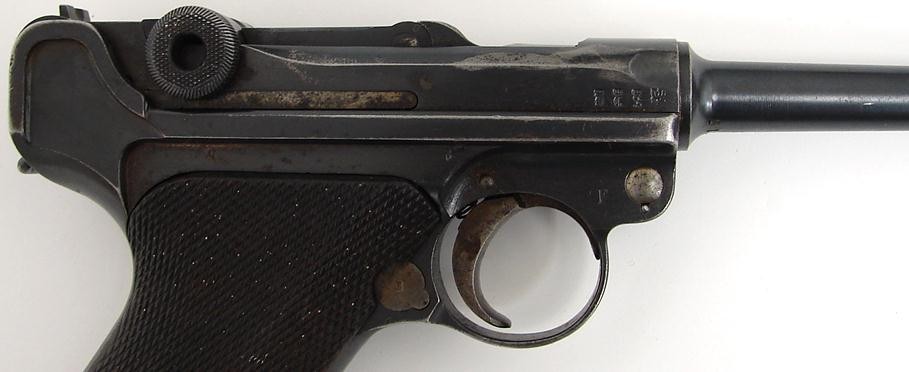 Erfurt P-08 7.65 Luger caliber pistol. Very unusual pistol. Swiss ...