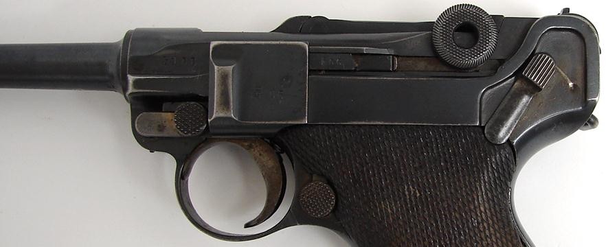 Erfurt P-08 7.65 Luger caliber pistol. Very unusual pistol. Swiss ...