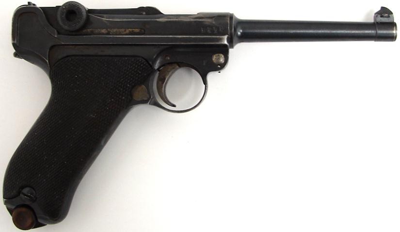 Erfurt P-08 7.65 Luger caliber pistol. Very unusual pistol. Swiss ...