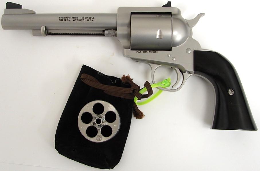 Freedom Arms 83 Field Grade .454 Casull caliber revolver. 6 model with ...