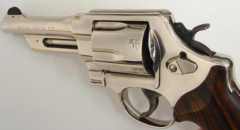 Smith & Wesson 21-4 .44 Special caliber revolver. Classic model with ...