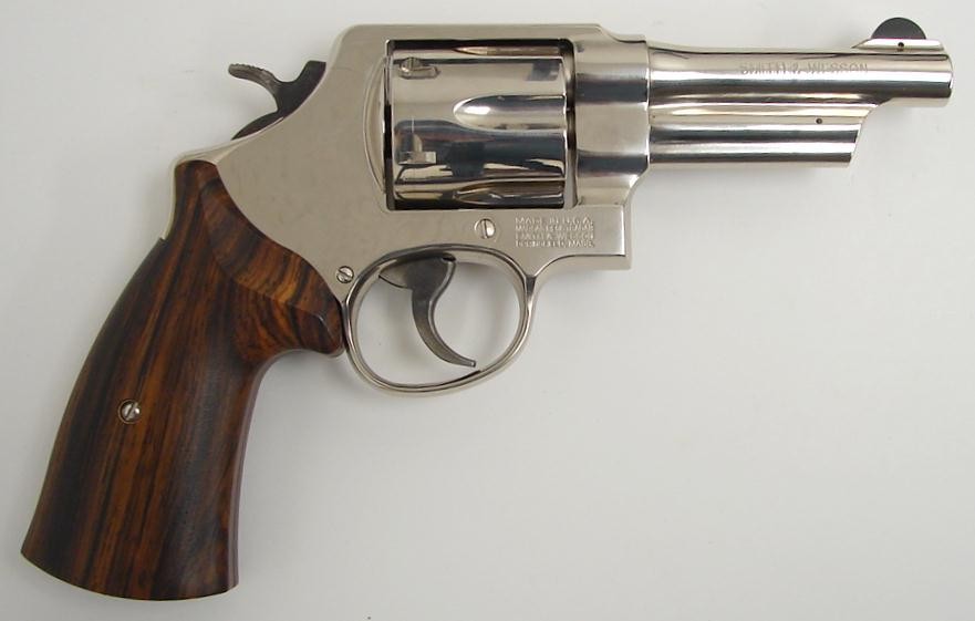Smith & Wesson 21-4 .44 Special caliber revolver. Classic model with ...