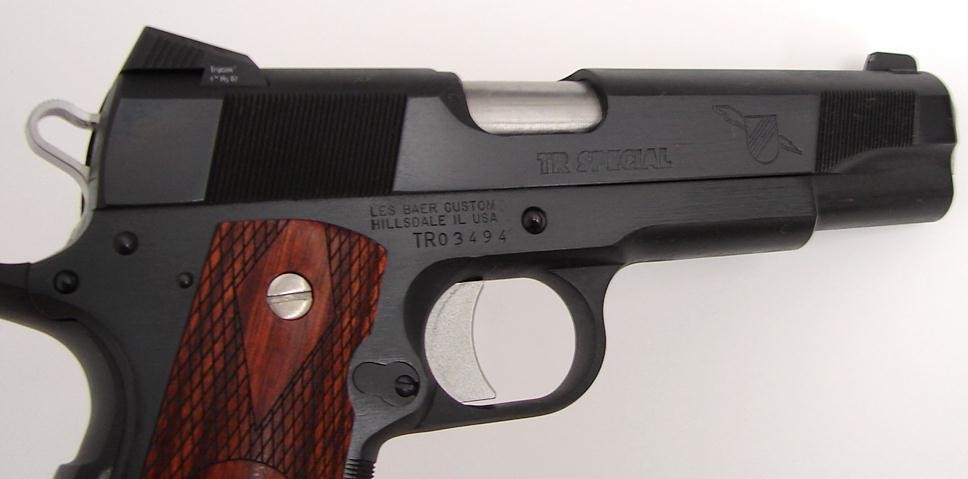 Les Baer Custom Thunder Ranch Special .45 ACP caliber pistol. 5 Thunder ...