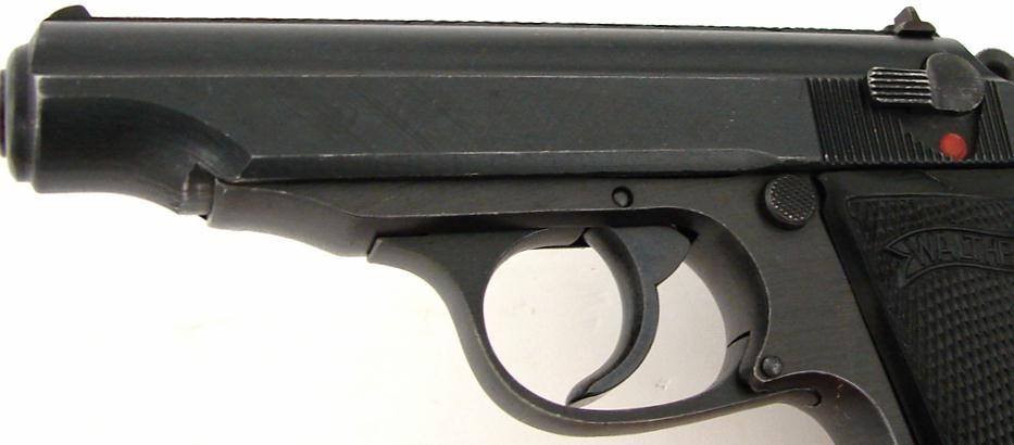 Walther PP .32 ACP caliber pistol. Late war PP ac marked with correct ...