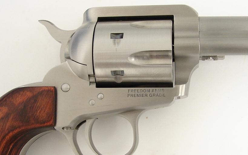 Freedom Arms 97 .357 Magnum caliber revolver. Premium Grade small frame ...